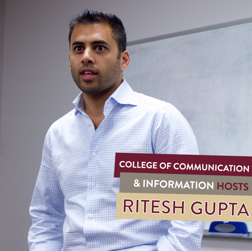 COMM Alumnus Ritesh Gupta – News & Events