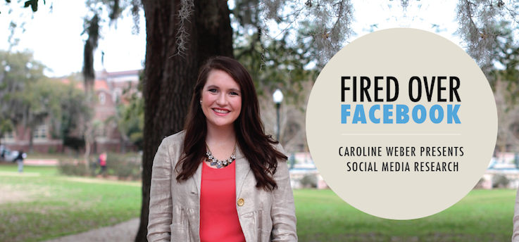 Fired over Facebook: Caroline Weber presents social media research ...
