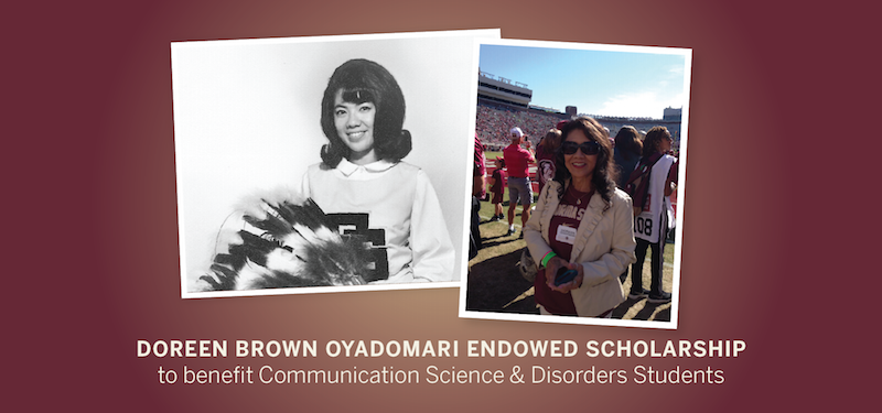 Communication Disorders Alumna Creates Doreen Brown Oyadomari ...