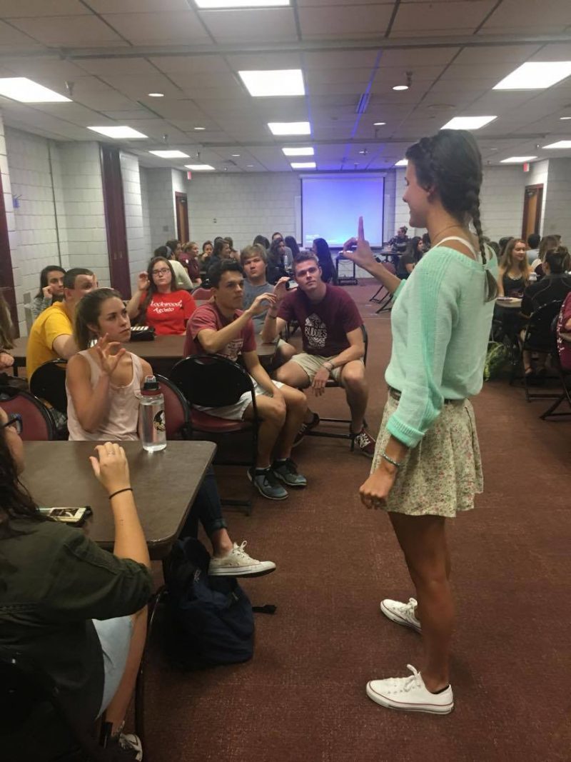 FSU’s American Sign Language Club Creates a Community of Compassion ...