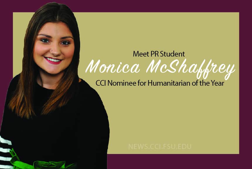 Comm Student Monica McShaffrey Nominated for Humanitarian of the Year ...