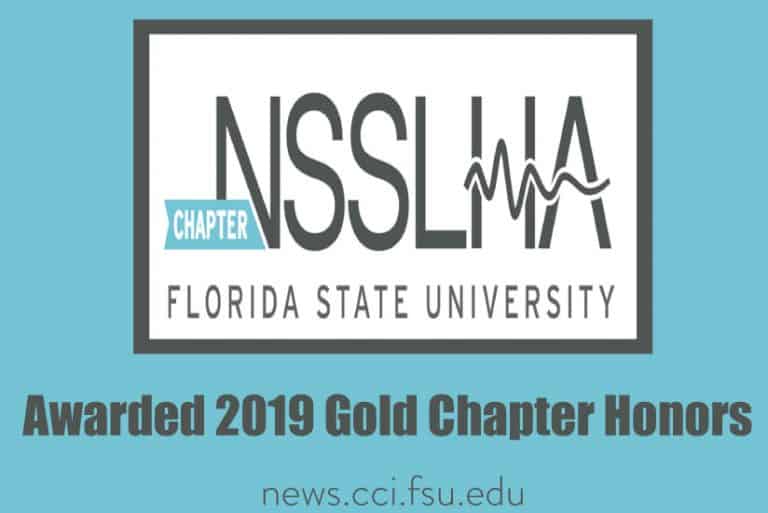 FSU NSSLHA Awarded 2019 Gold Chapter Honors – News & Events