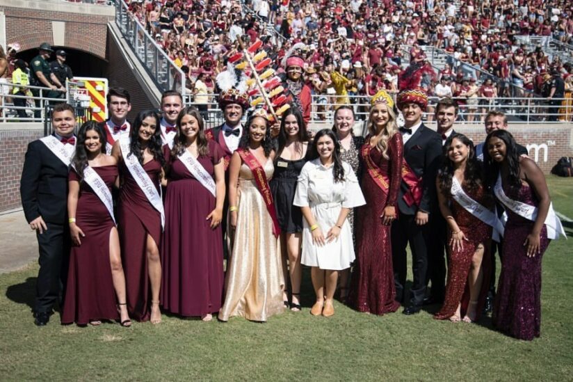 Students Represent CCI on FSU Homecoming Court – News & Events