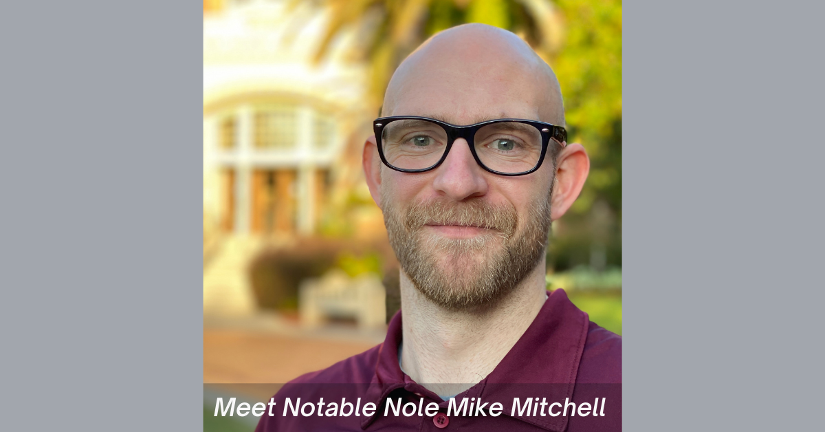 CCI Graduate Mike Mitchell Recognized as a Notable Nole – News & Events