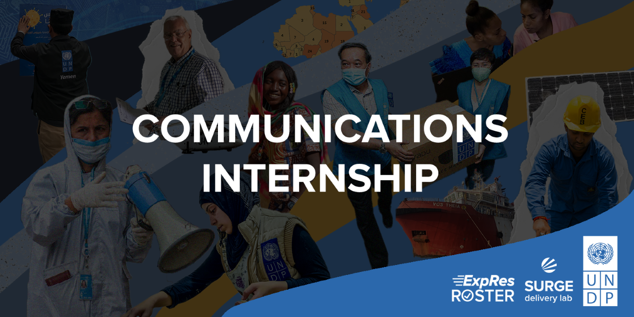 Communications Intern (Paid) @ United Nations Development Programme ...